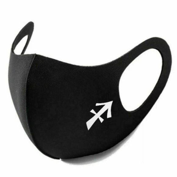 Handmade | Accessories | Sagittarius Zodiac Face Mask Astrology Sign ...